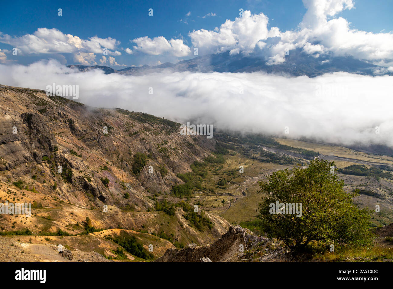 Mt st helens eruption hi-res stock photography and images - Alamy