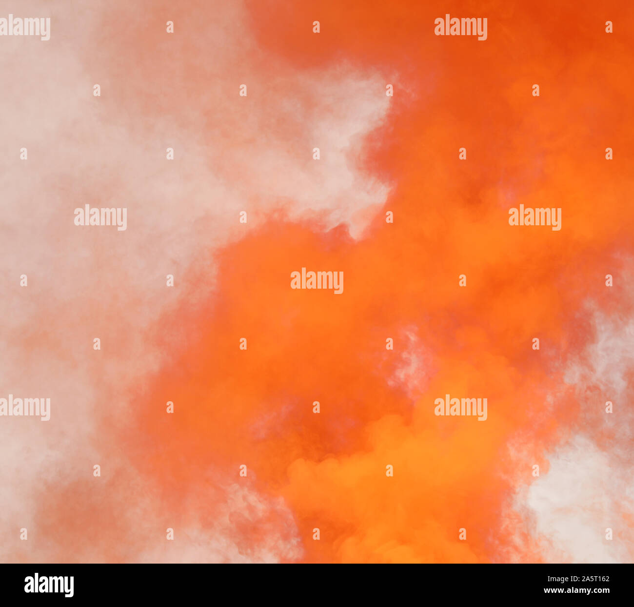 abstract background with dense orange toxic smoke Stock Photo - Alamy