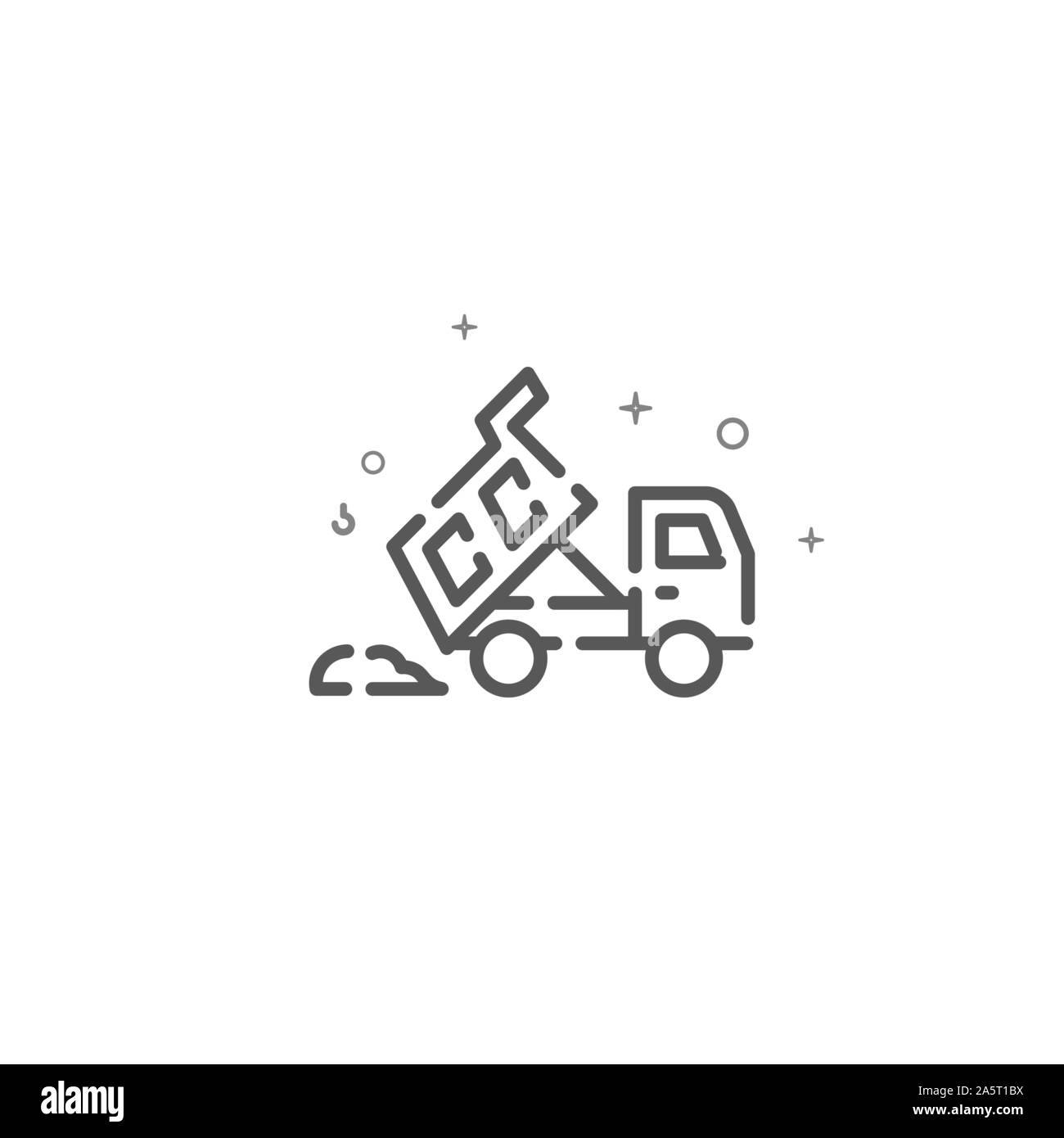 Pile construction sand Stock Vector Images - Alamy