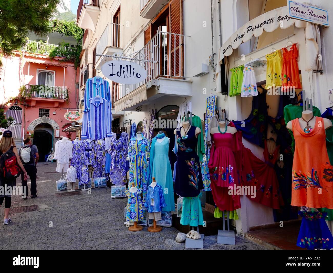 Positano shop positano amalfi coast hi-res stock photography and images ...