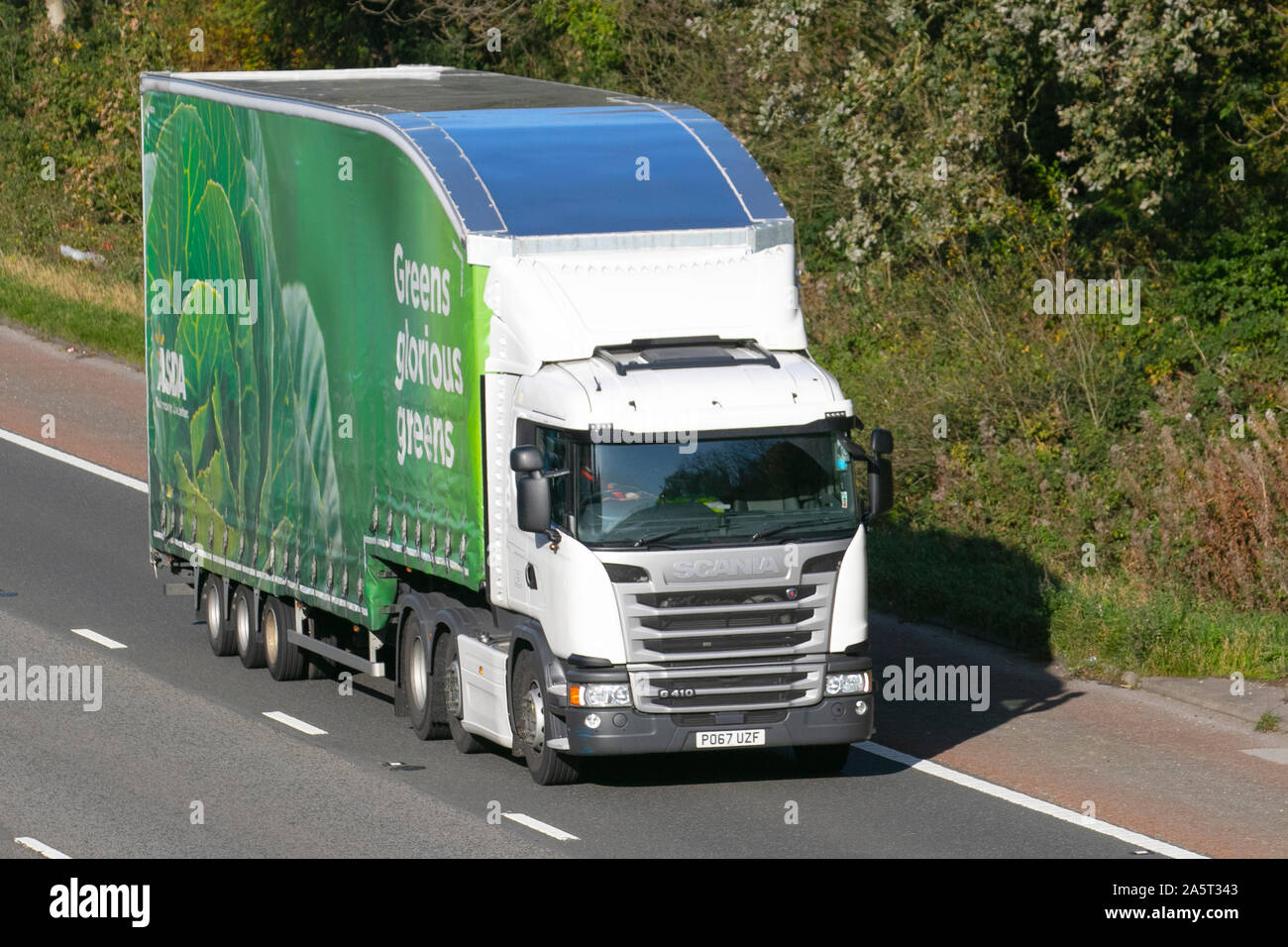 Asda Lorry High Resolution Stock Photography and Images - Alamy