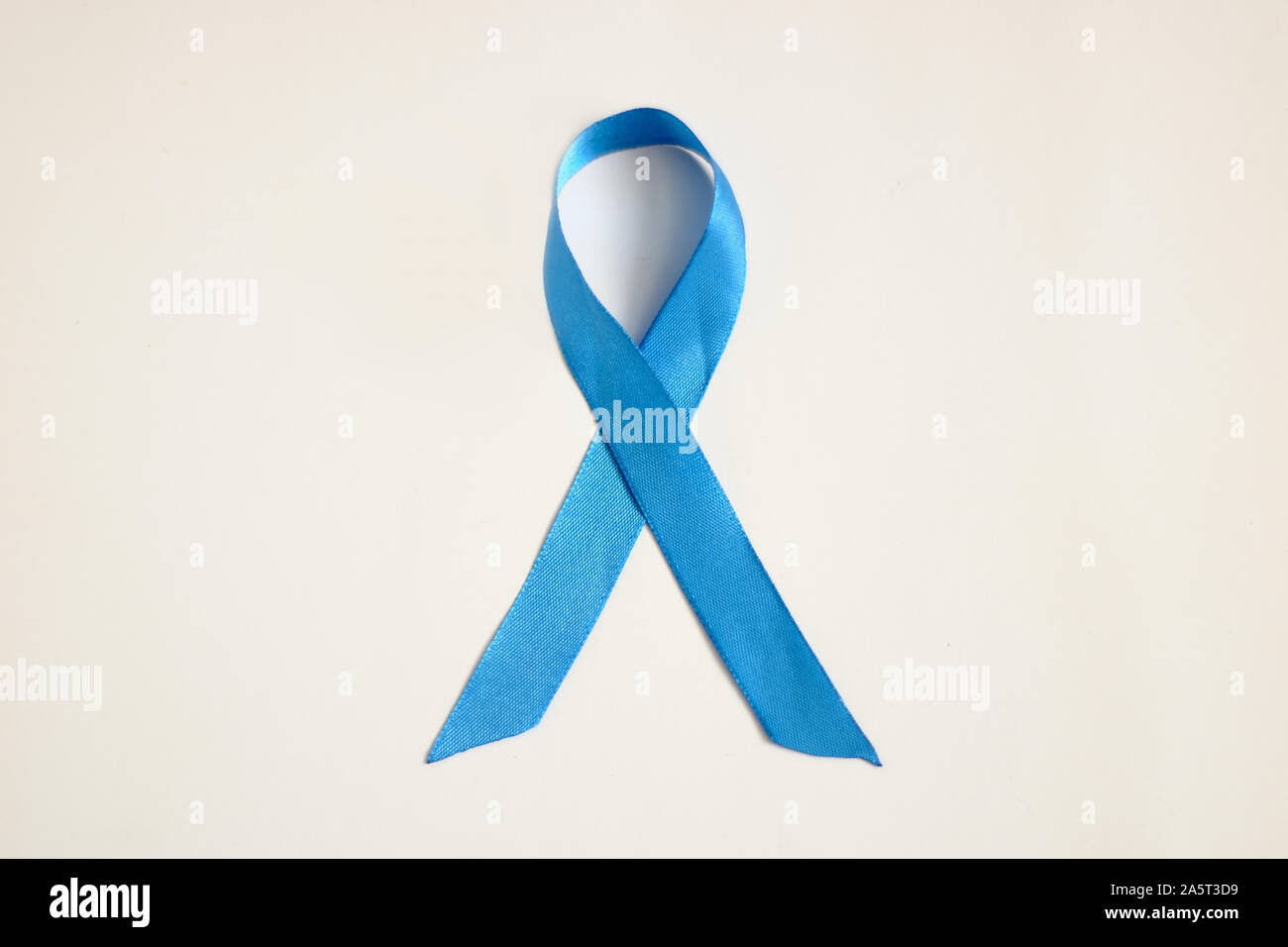 Ribbon blue on isolated background. International Day Prostate Cancer ...