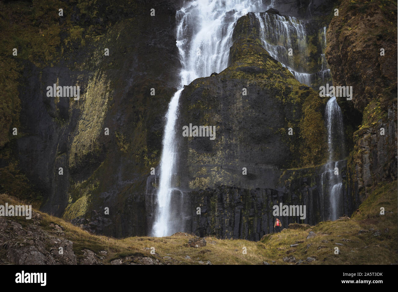 Waterfall bjarnarfoss hi-res stock photography and images - Alamy