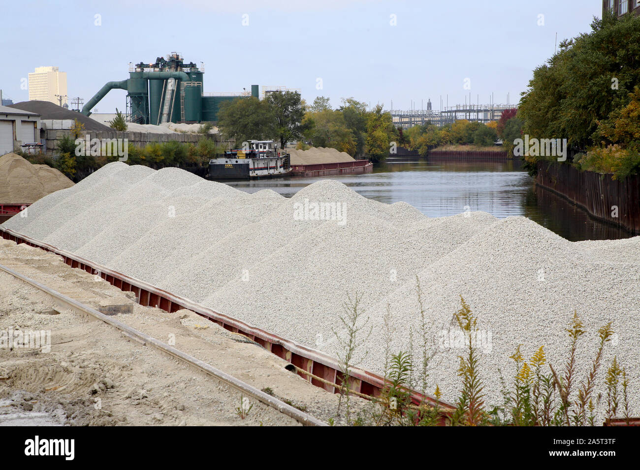 VCNA Prairie Material Concrete Plant, Ukrainian Village, Chicago Stock ...