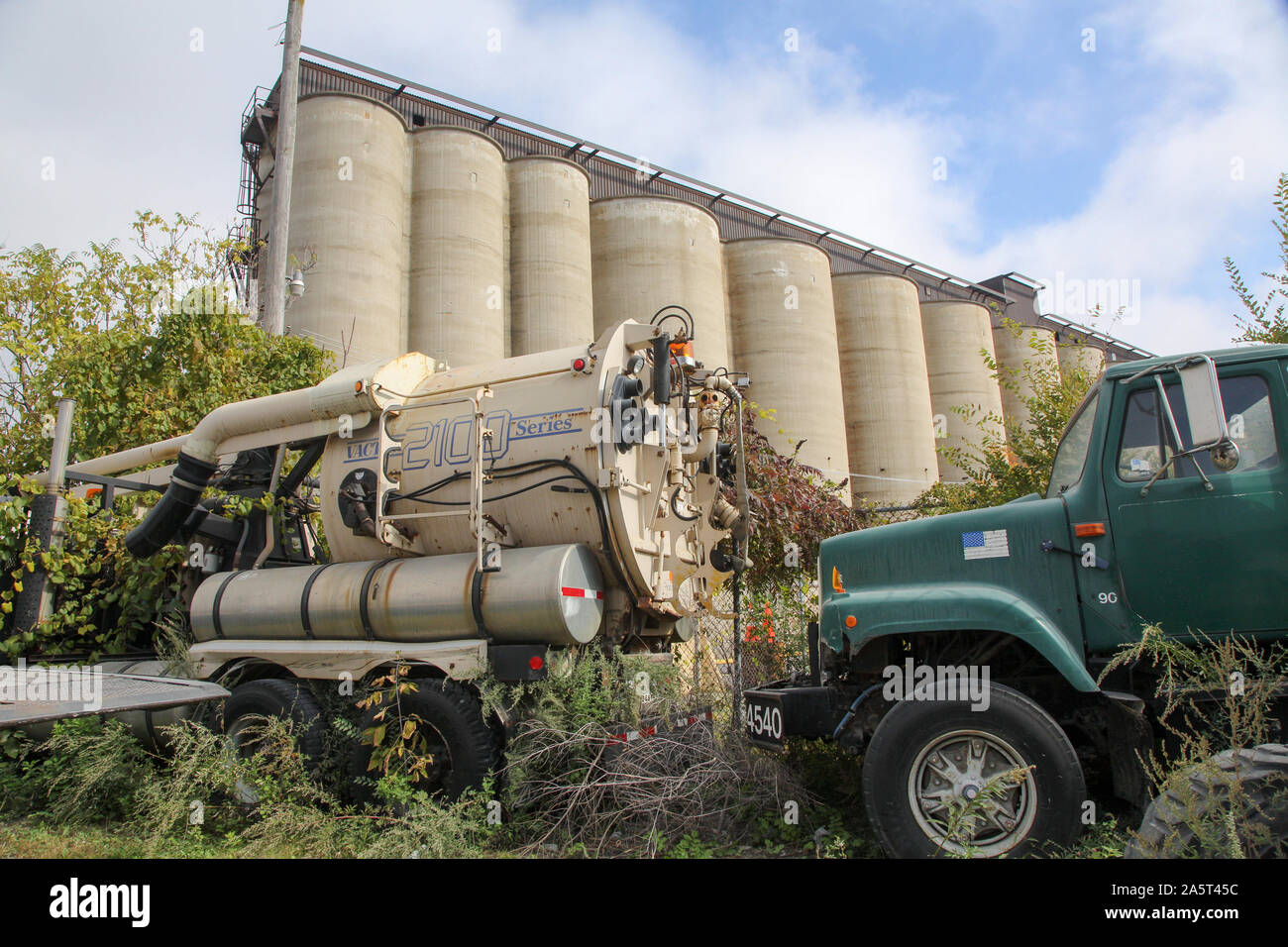 VCNA Prairie Material Concrete Plant, Ukrainian Village, Chicago Stock ...
