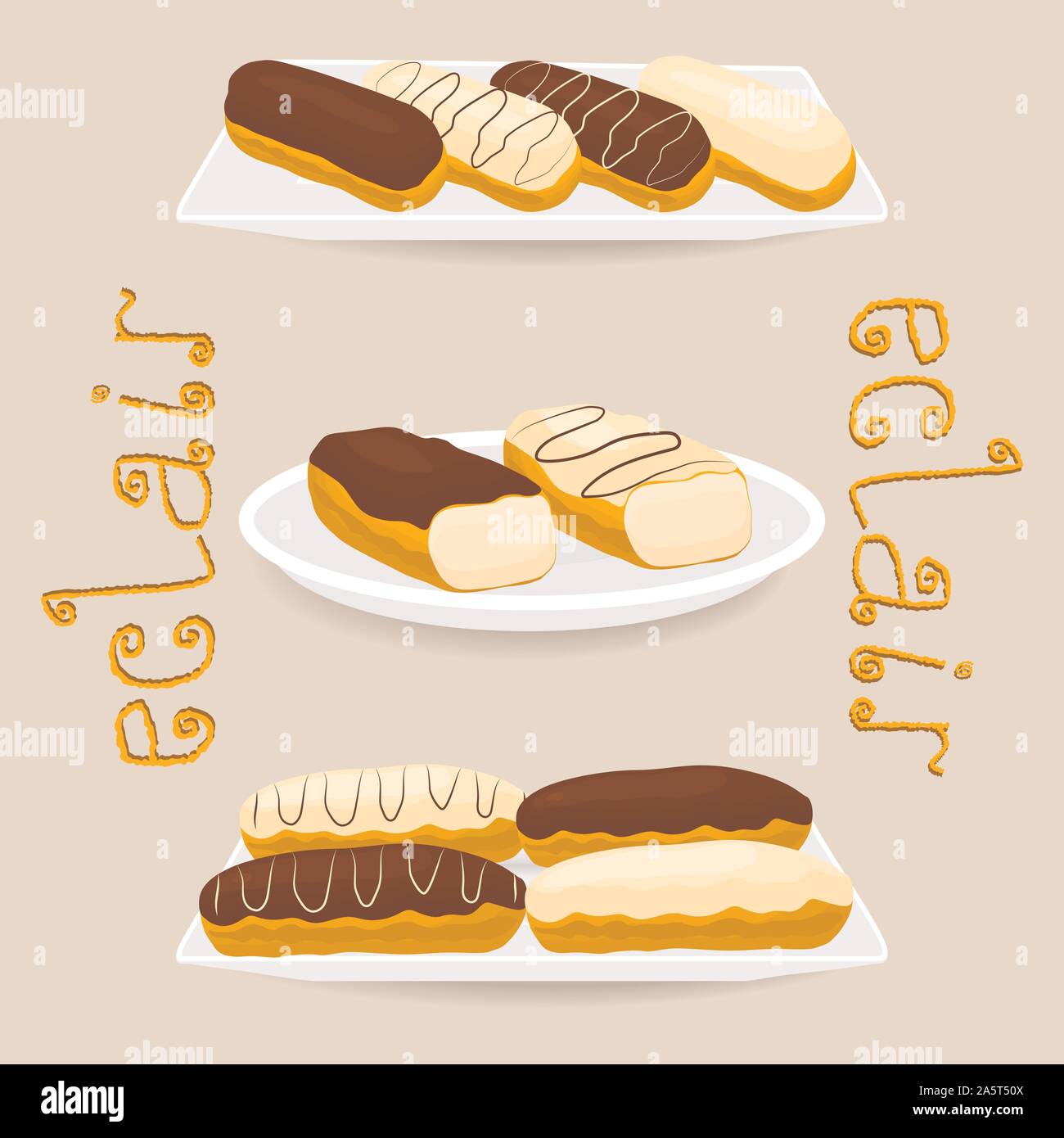 Light cream colored Stock Vector Images - Alamy