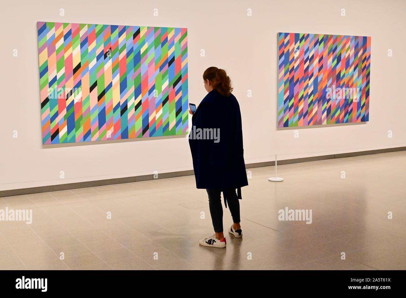 Bridget riley art hi-res stock photography and images - Alamy