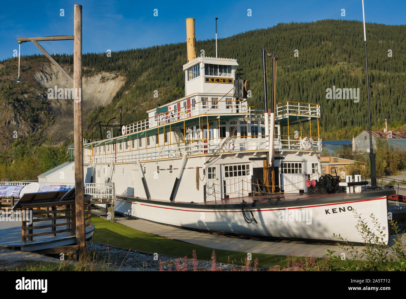 SS Keno, Dawson City, Yukon, Canada Stock Photo - Alamy