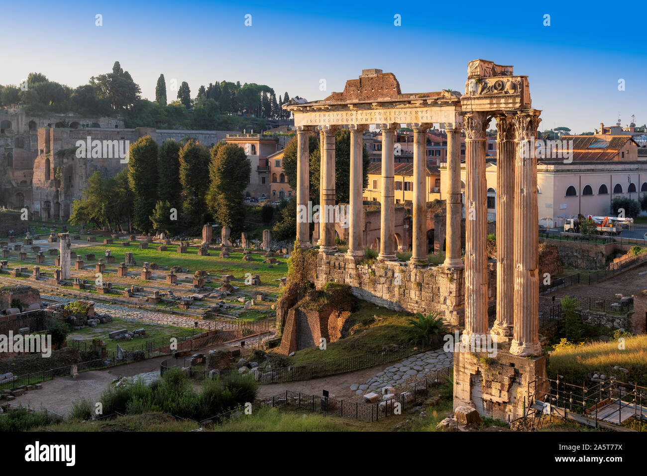 Roman temple sunrise hi-res stock photography and images - Alamy
