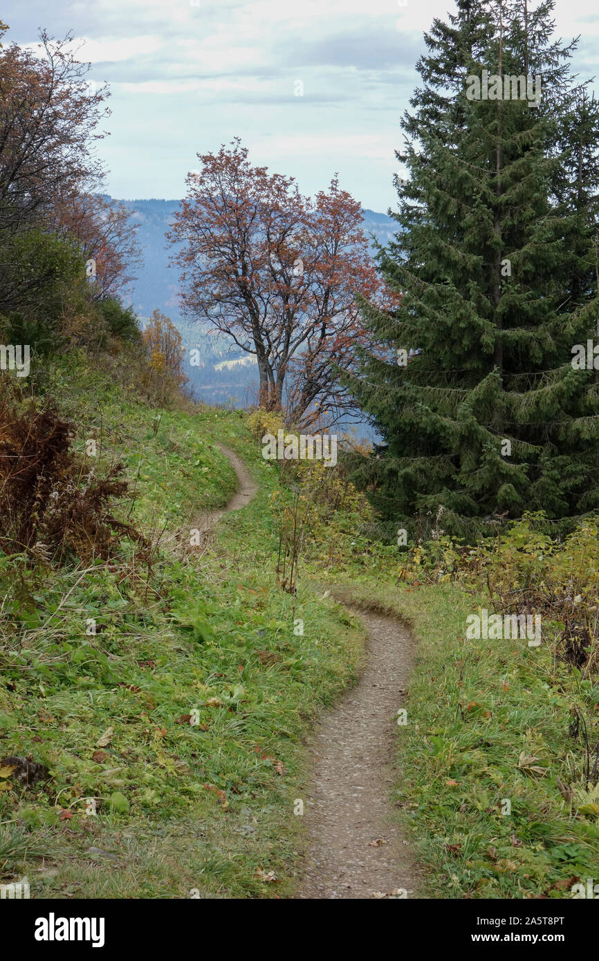 hiking in the german mountains Stock Photo - Alamy
