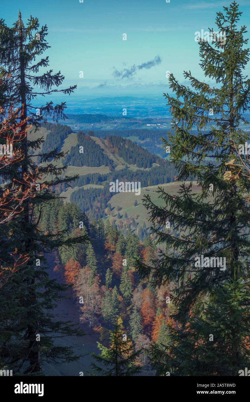 hiking in the german mountains Stock Photo - Alamy