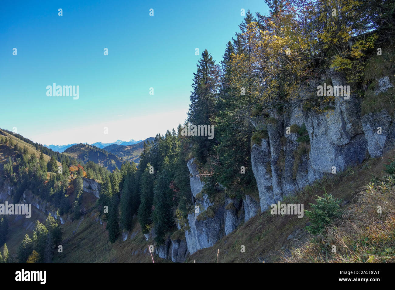 hiking in the german mountains Stock Photo - Alamy