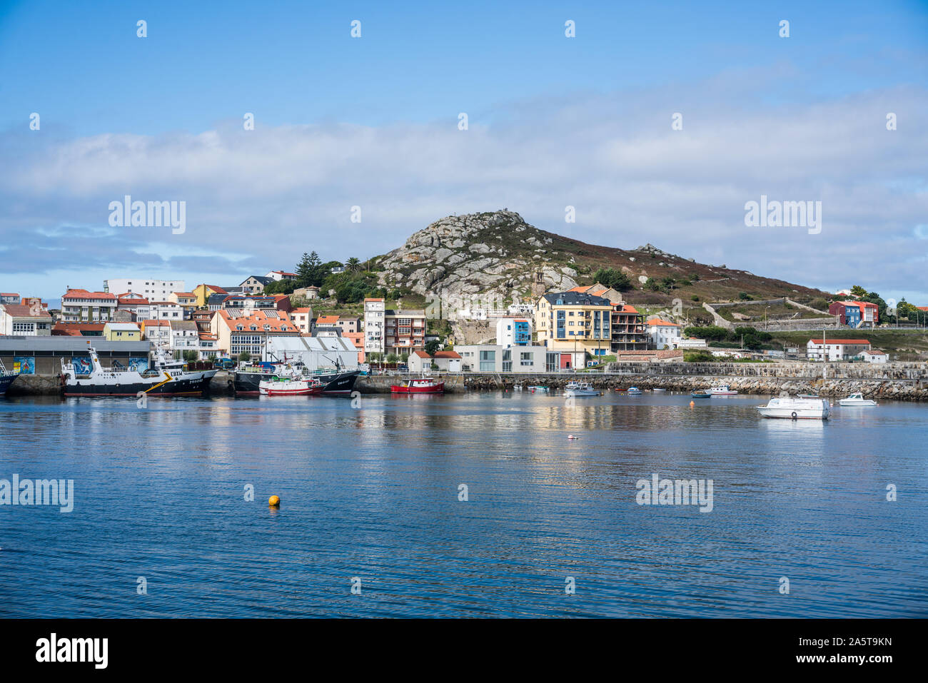 General view of the Muxia, Spain, Europe. Camino de Santiago Stock ...