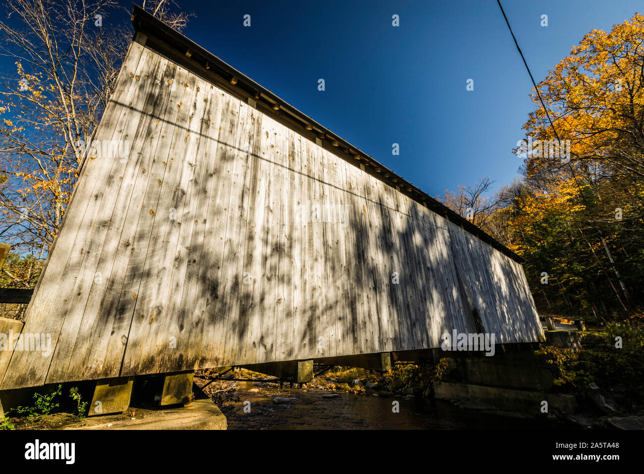 Kidder Covered Bridge Grafton, Vermont, USA Stock Photo - Alamy