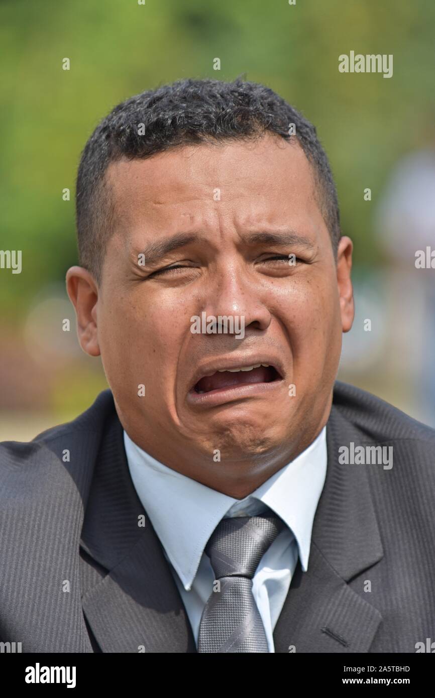 Businessman crying hi-res stock photography and images - Alamy