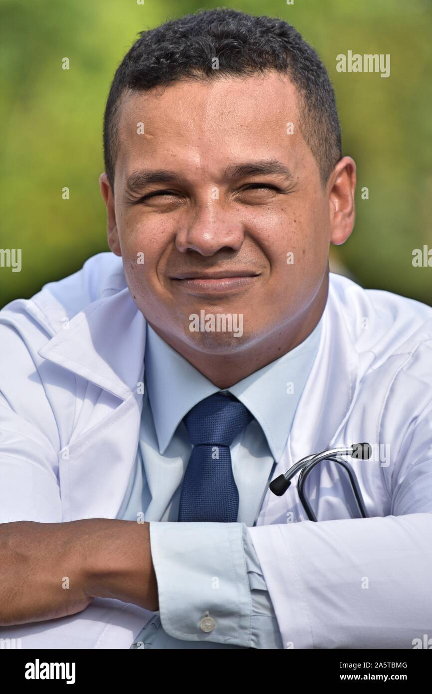 Portrait Of A Male Medical Professional Stock Photo - Alamy