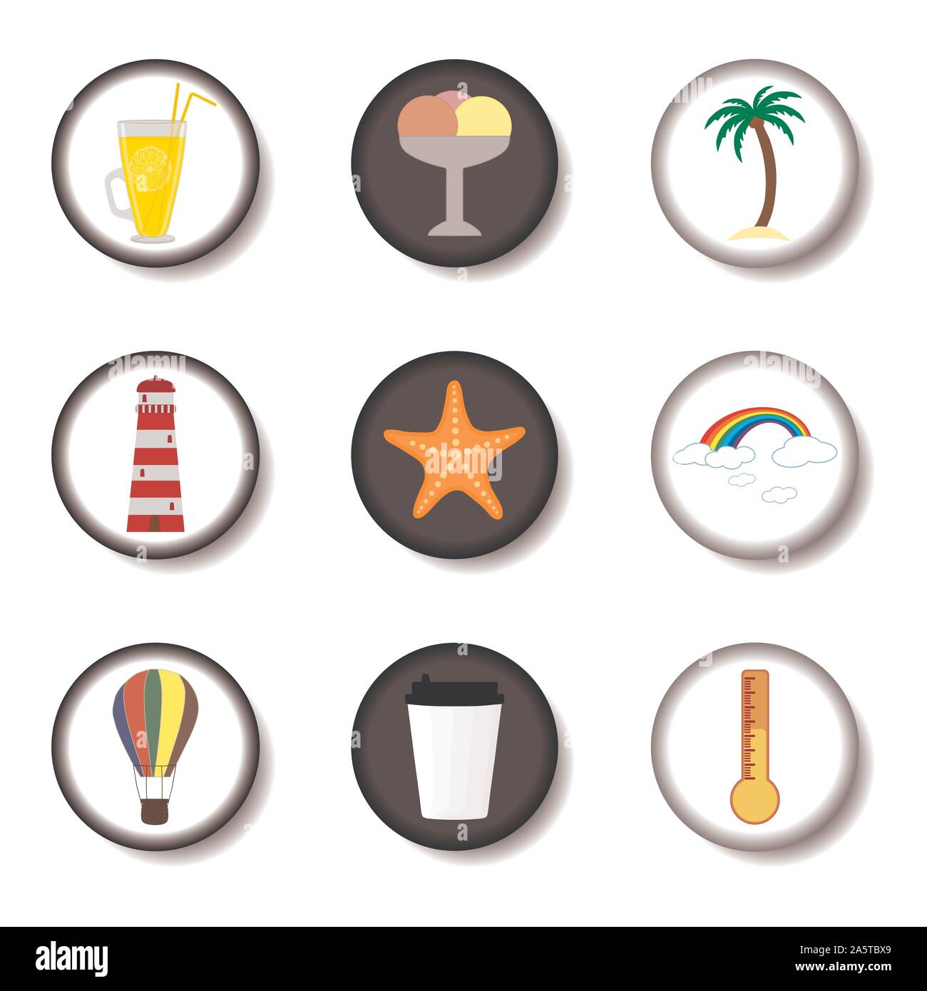 Balloon cup Stock Vector Images - Alamy