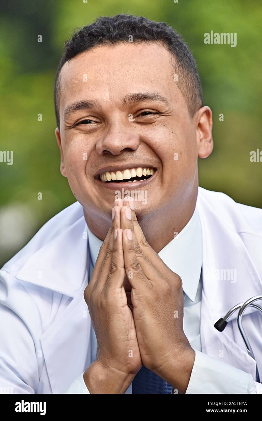 Doctor prayer hi-res stock photography and images - Alamy