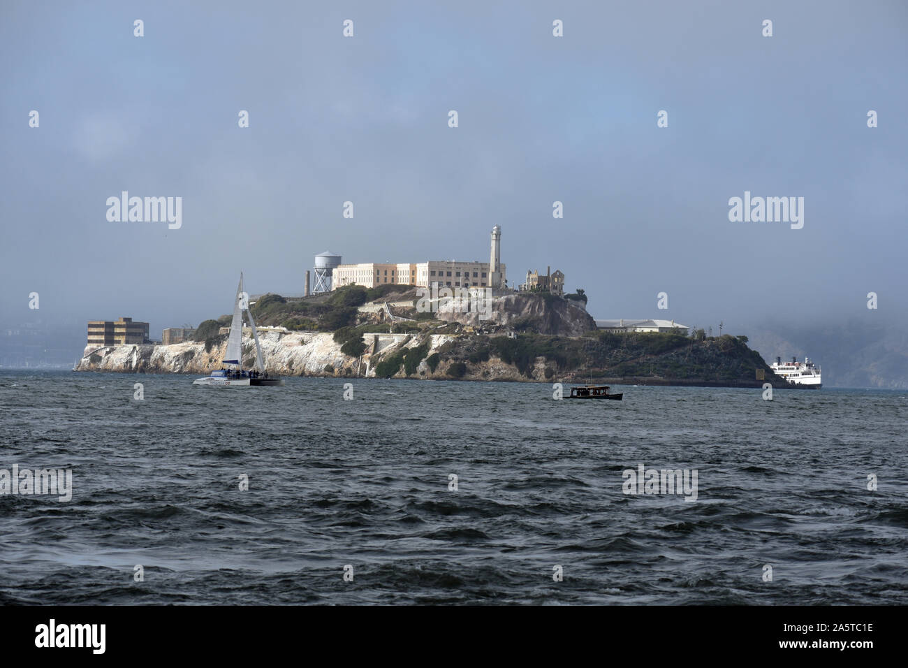 Alcatraz prison walls hi-res stock photography and images - Alamy