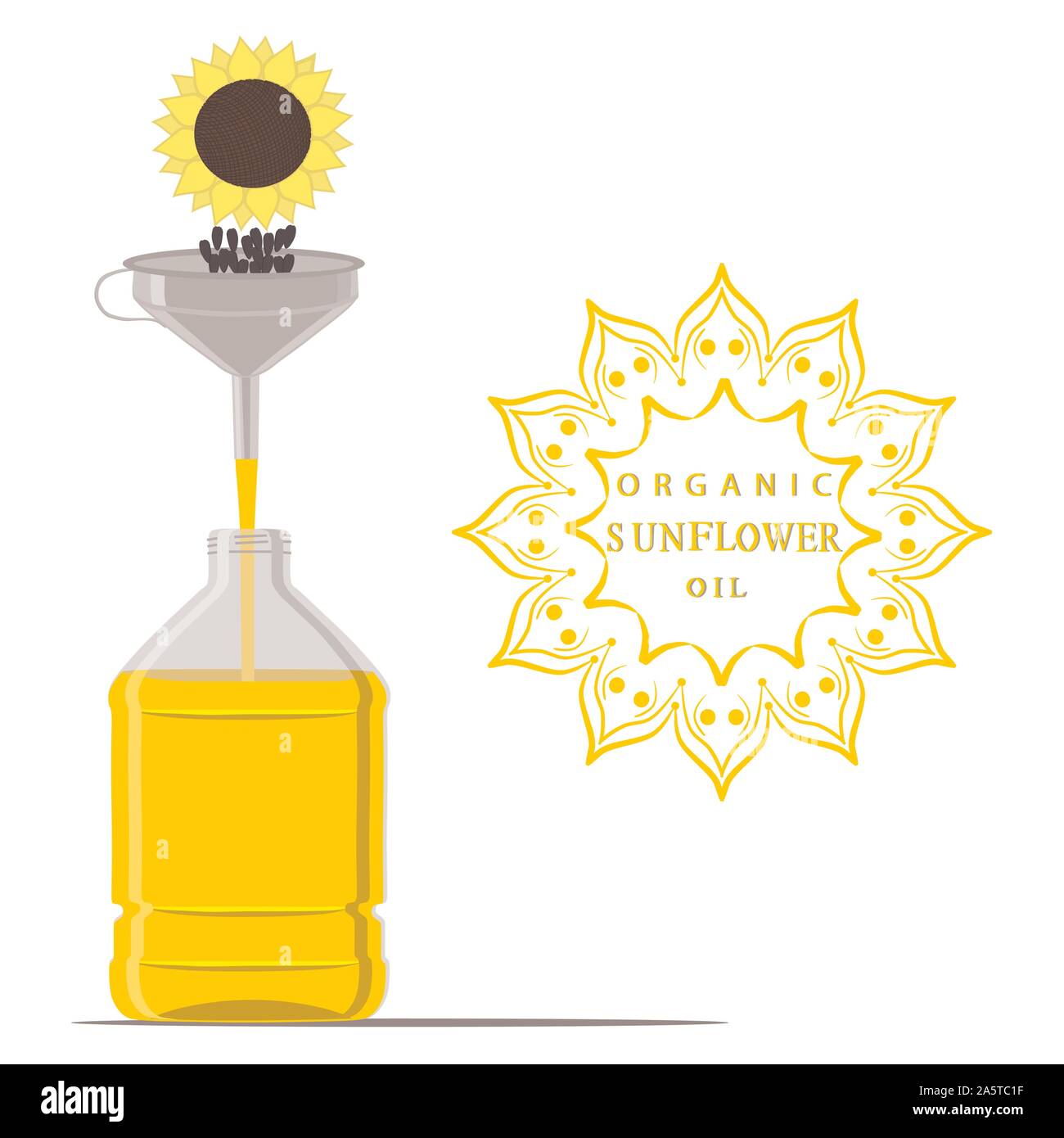 Plastic jar bottle organic Stock Vector Images - Alamy