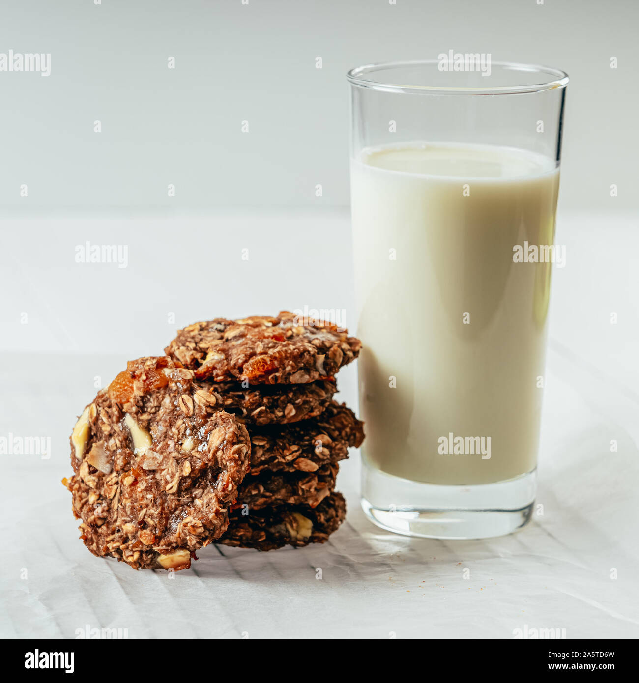 Chocolate coconut biscuits hi-res stock photography and images - Alamy
