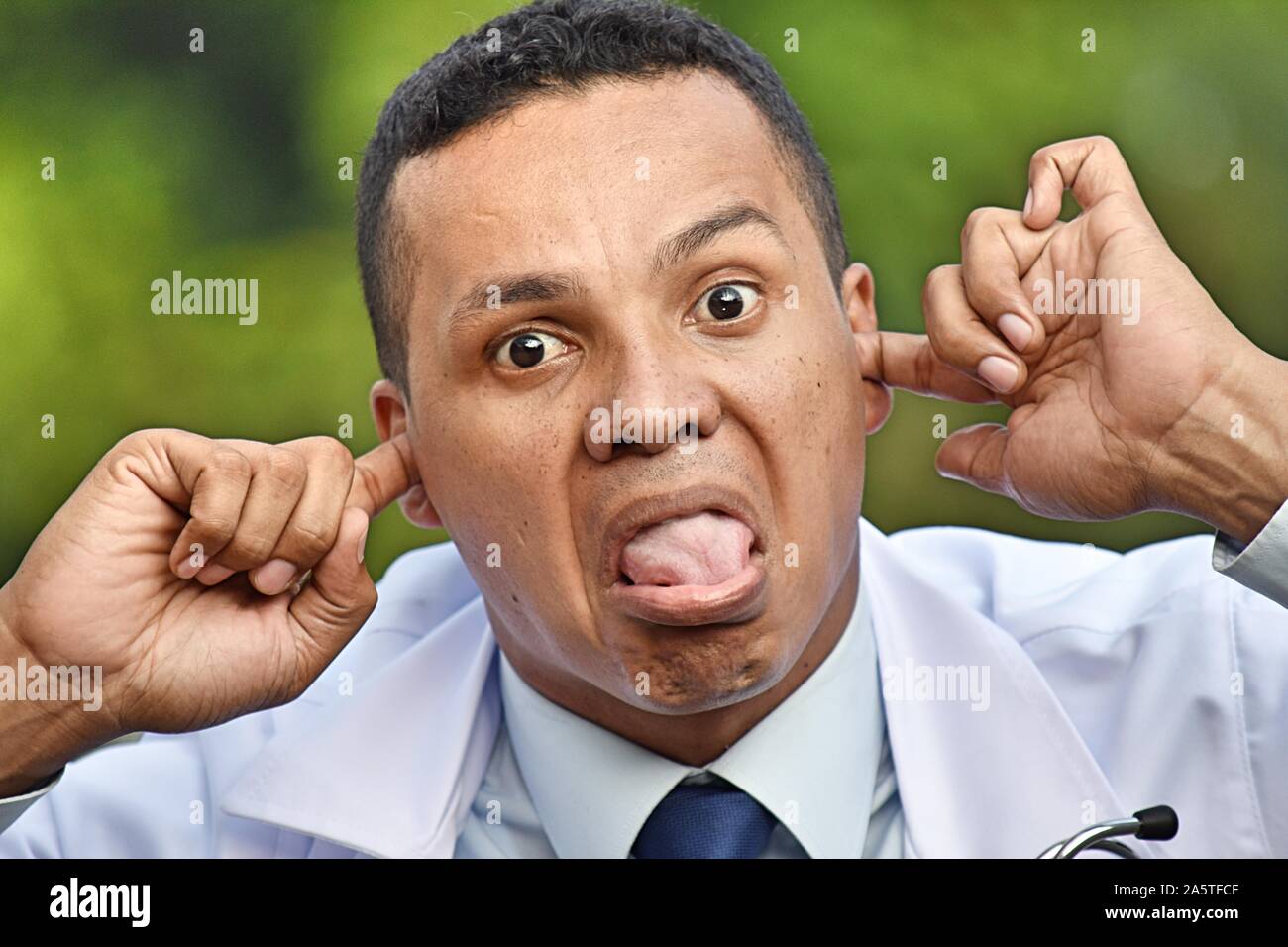 Male doctor on colombia hi-res stock photography and images - Alamy