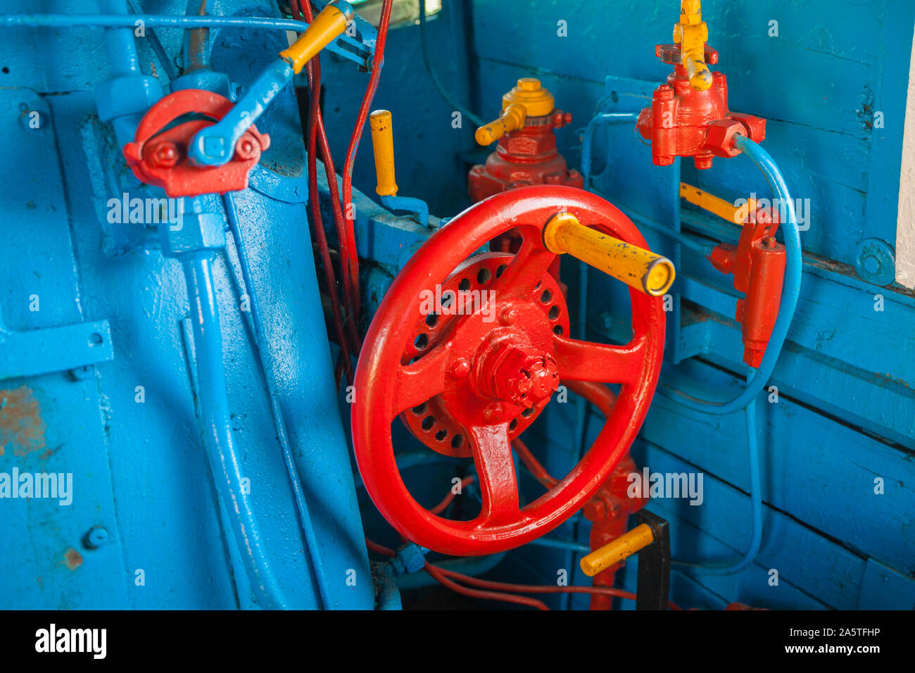 Hand train instrument hi-res stock photography and images - Alamy