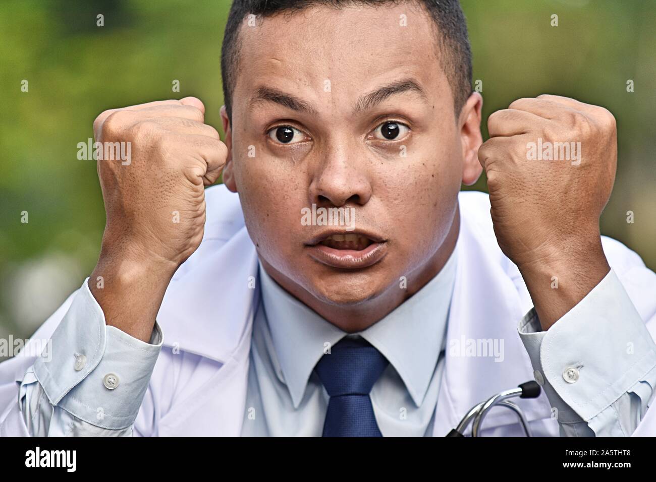 Anxious ethnic hi-res stock photography and images - Alamy