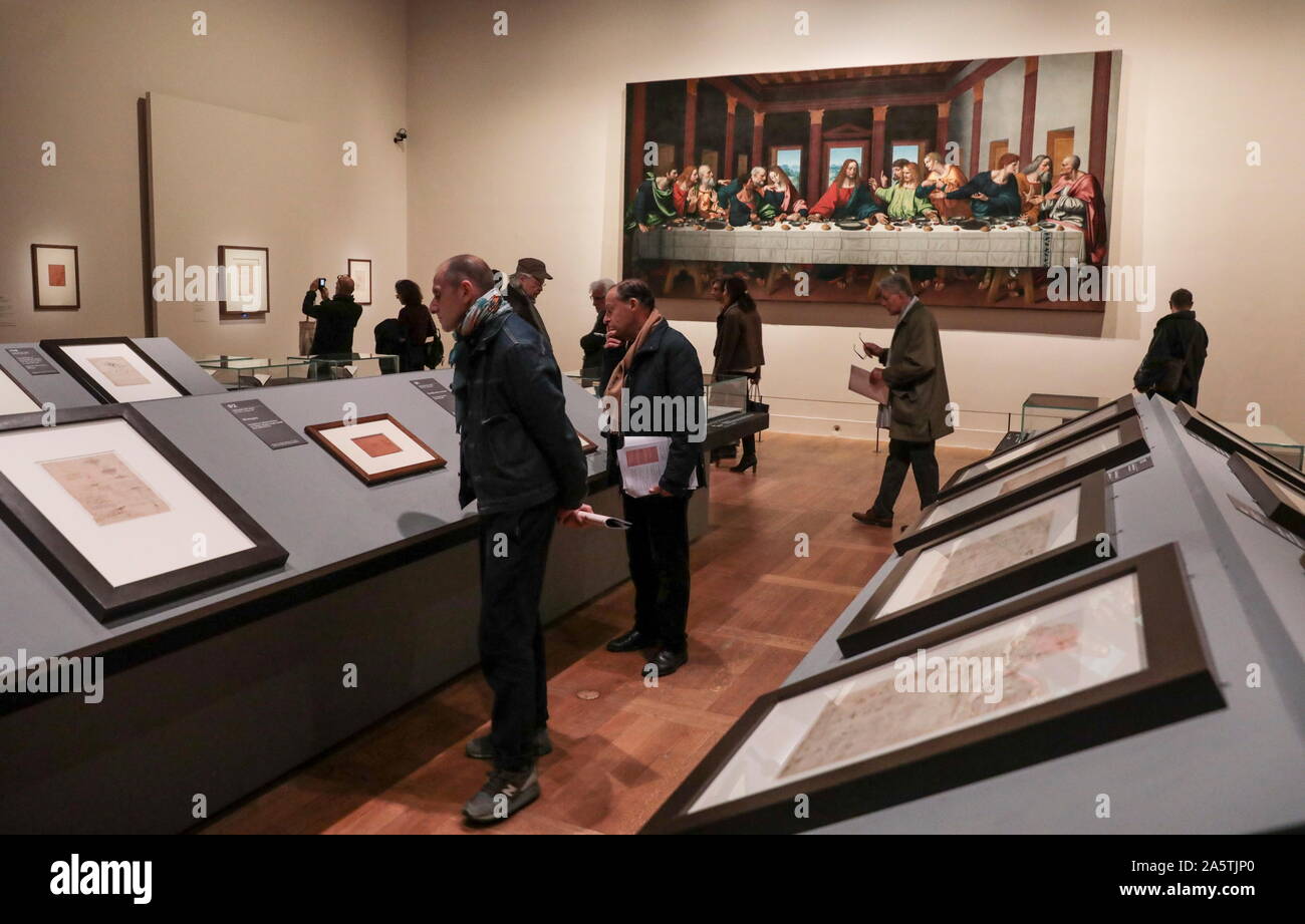 Dessin leonardo da vinci hi-res stock photography and images - Alamy