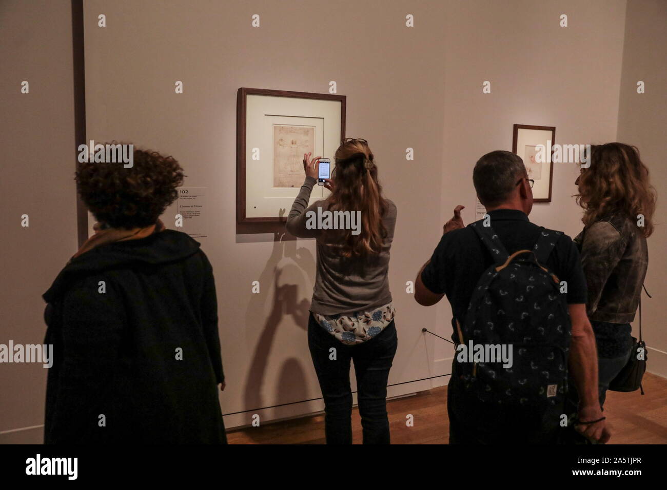 Exhibition leonardo da vinci hi-res stock photography and images - Alamy