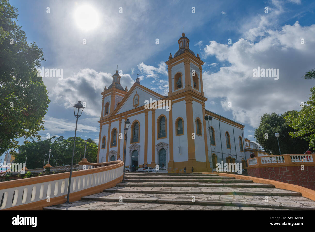 Catedral Metropolitana de Manaus or Manaus Cathedral, centre of Manaus ...