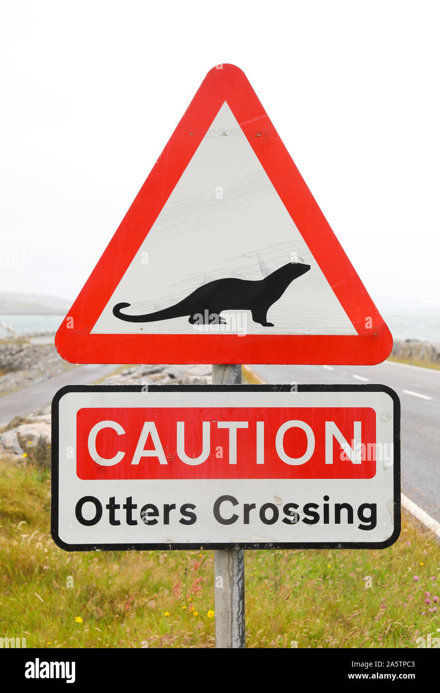 Sign causeway hi-res stock photography and images - Alamy