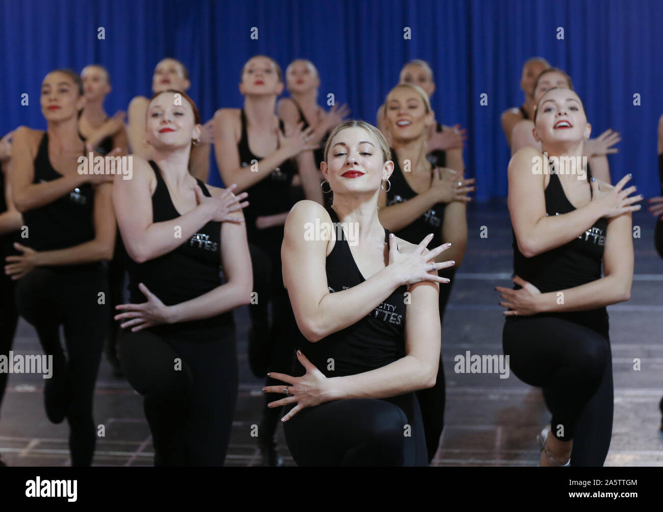New York, United States. 22nd Oct, 2019. The Radio City Rockettes ...