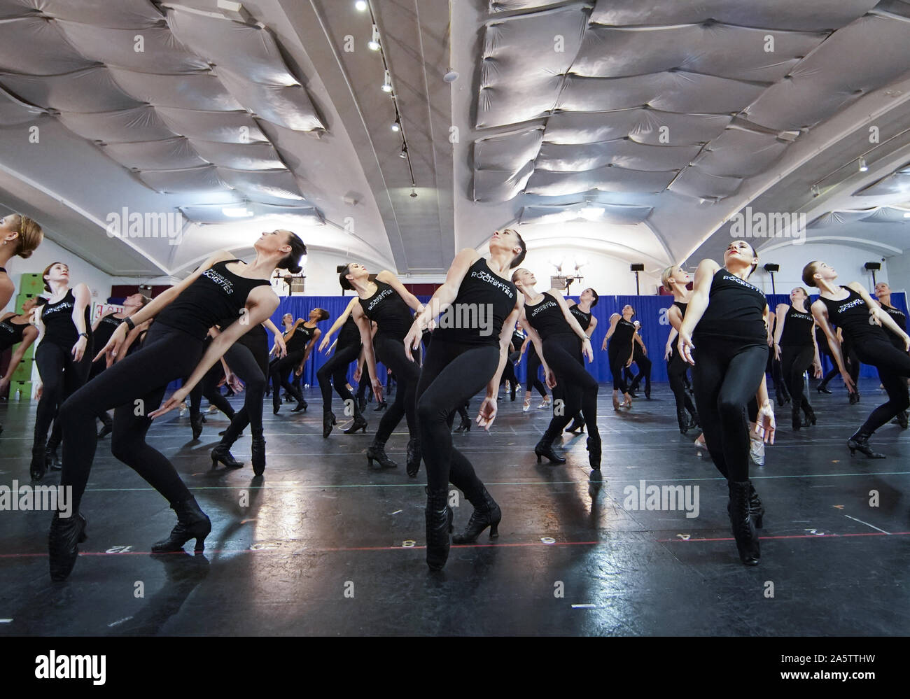 New York, United States. 22nd Oct, 2019. The Radio City Rockettes ...