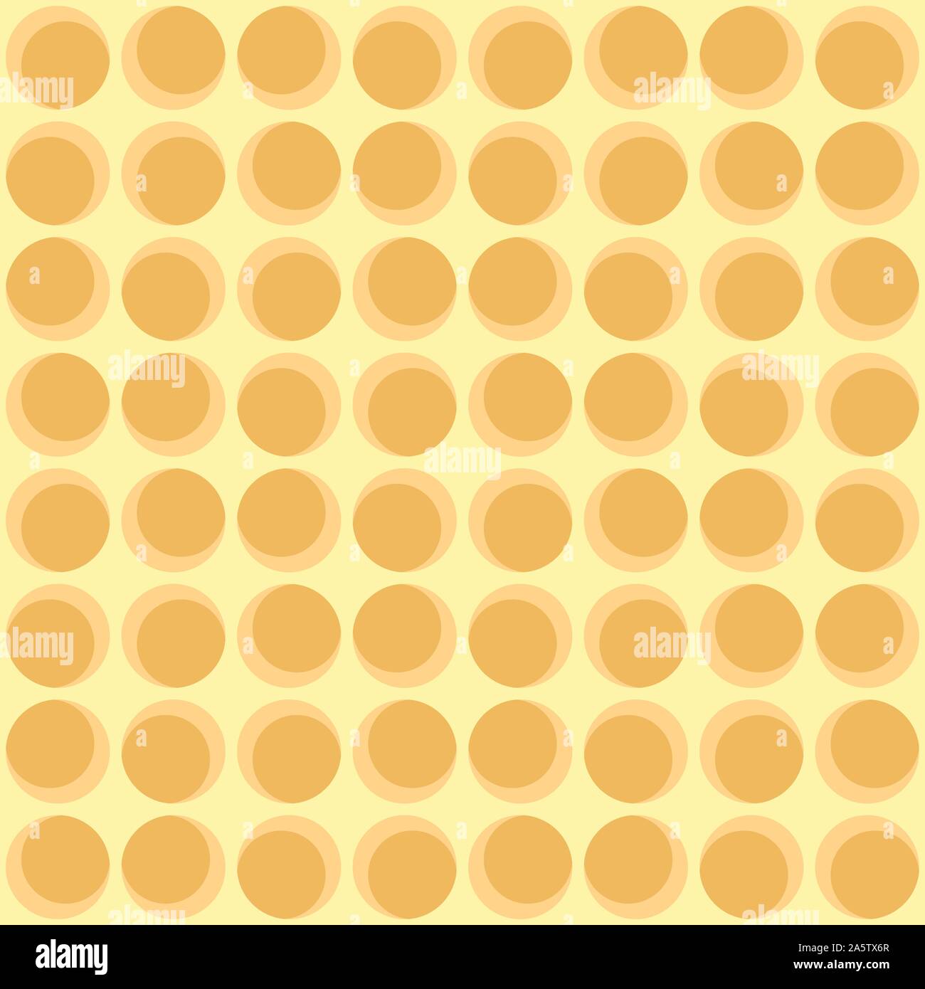 Abstract rounded geometric repeated pattern. Flat, retro design. Vector ...