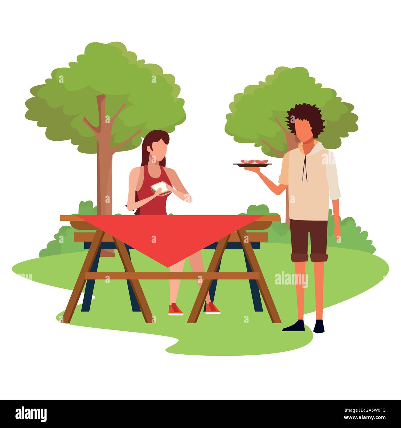 Kitchen rustic man Stock Vector Images - Alamy