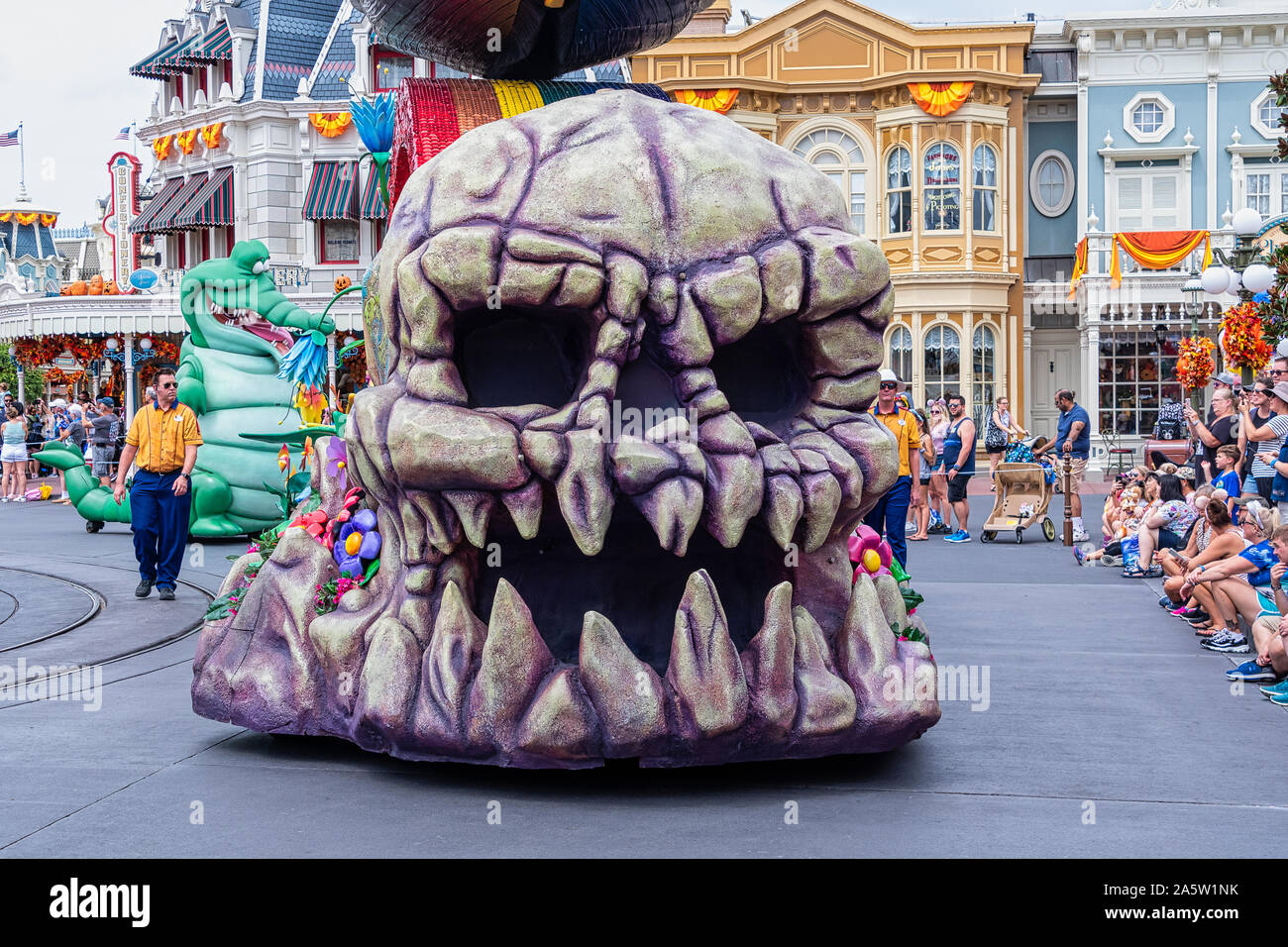 Peter Pan float from the Festival of Fantasy Parade at the Magic ...