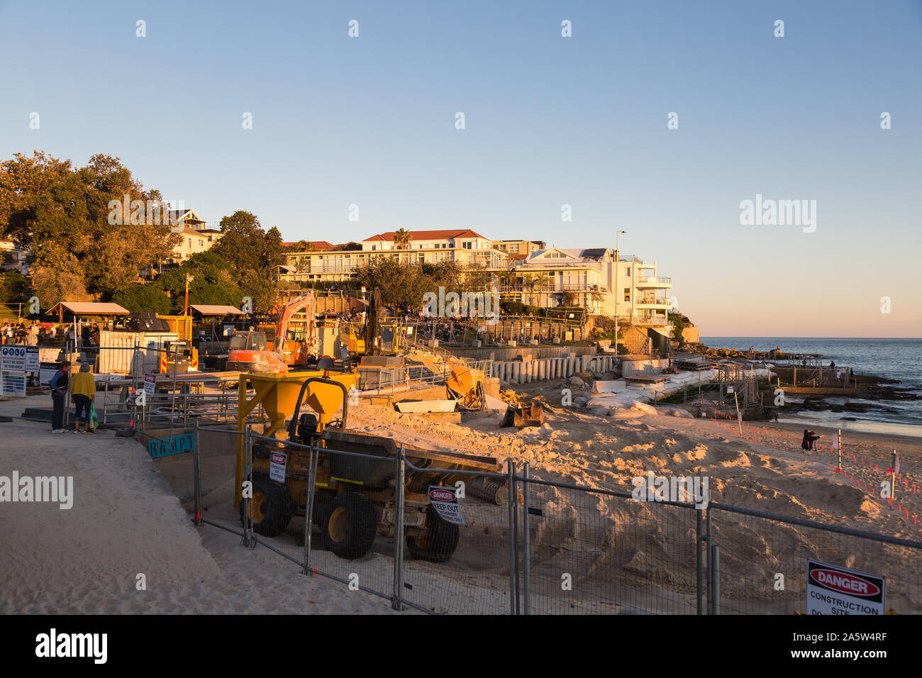 North Bondi Beach renovations of swimming pool, Bondi Beach, Sydney ...