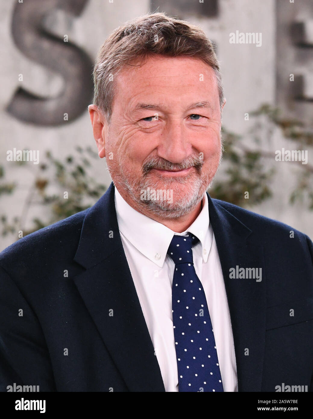October 21, 2019, Westwood, California, USA: Steven Knight attends the ...