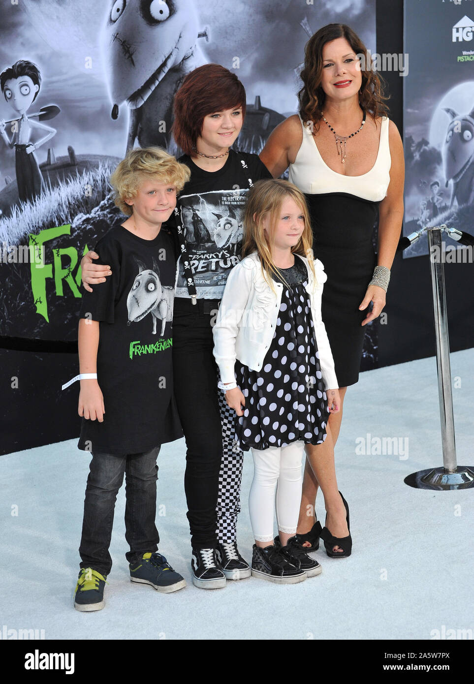 LOS ANGELES, CA. September 24, 2012: Marcia Gay Harden at the premiere ...