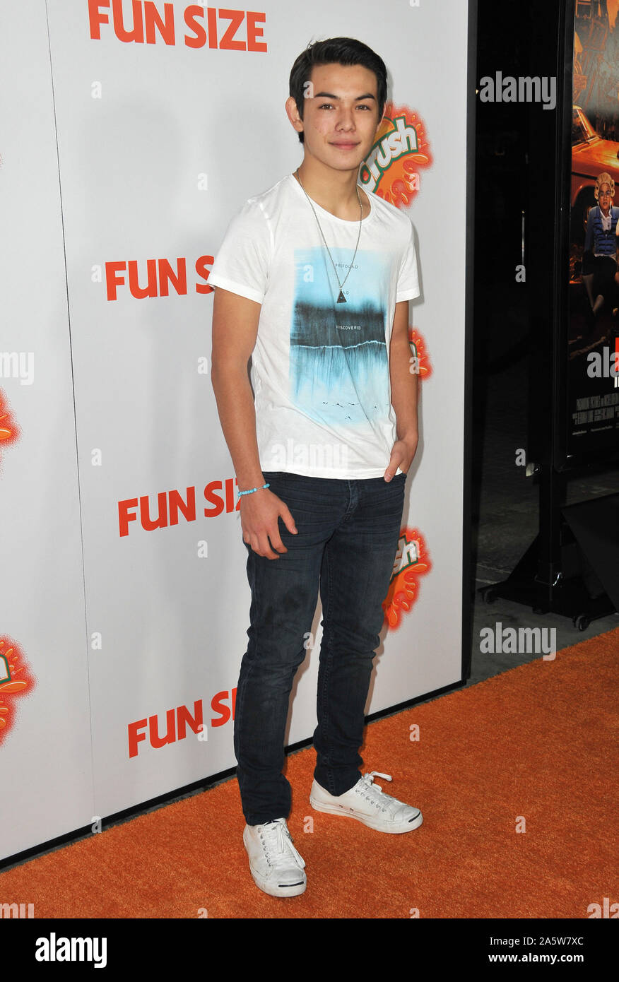 LOS ANGELES, CA. October 25, 2012: Ryan Potter at the Los Angeles ...
