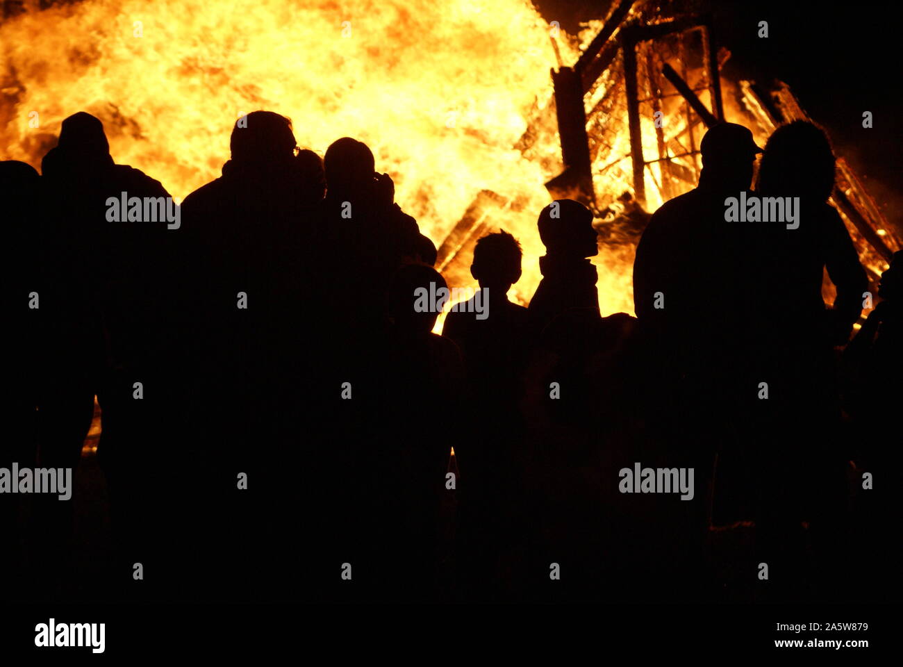 Destroyed by an uncontrolled fire hi-res stock photography and images ...