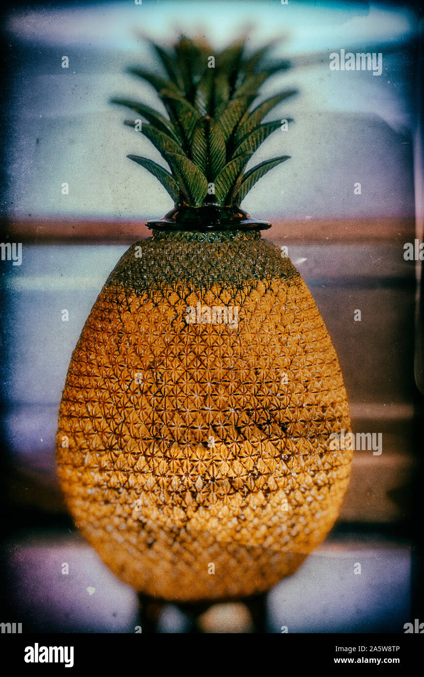 Abstract reinterpretation of pineapple object Stock Photo - Alamy