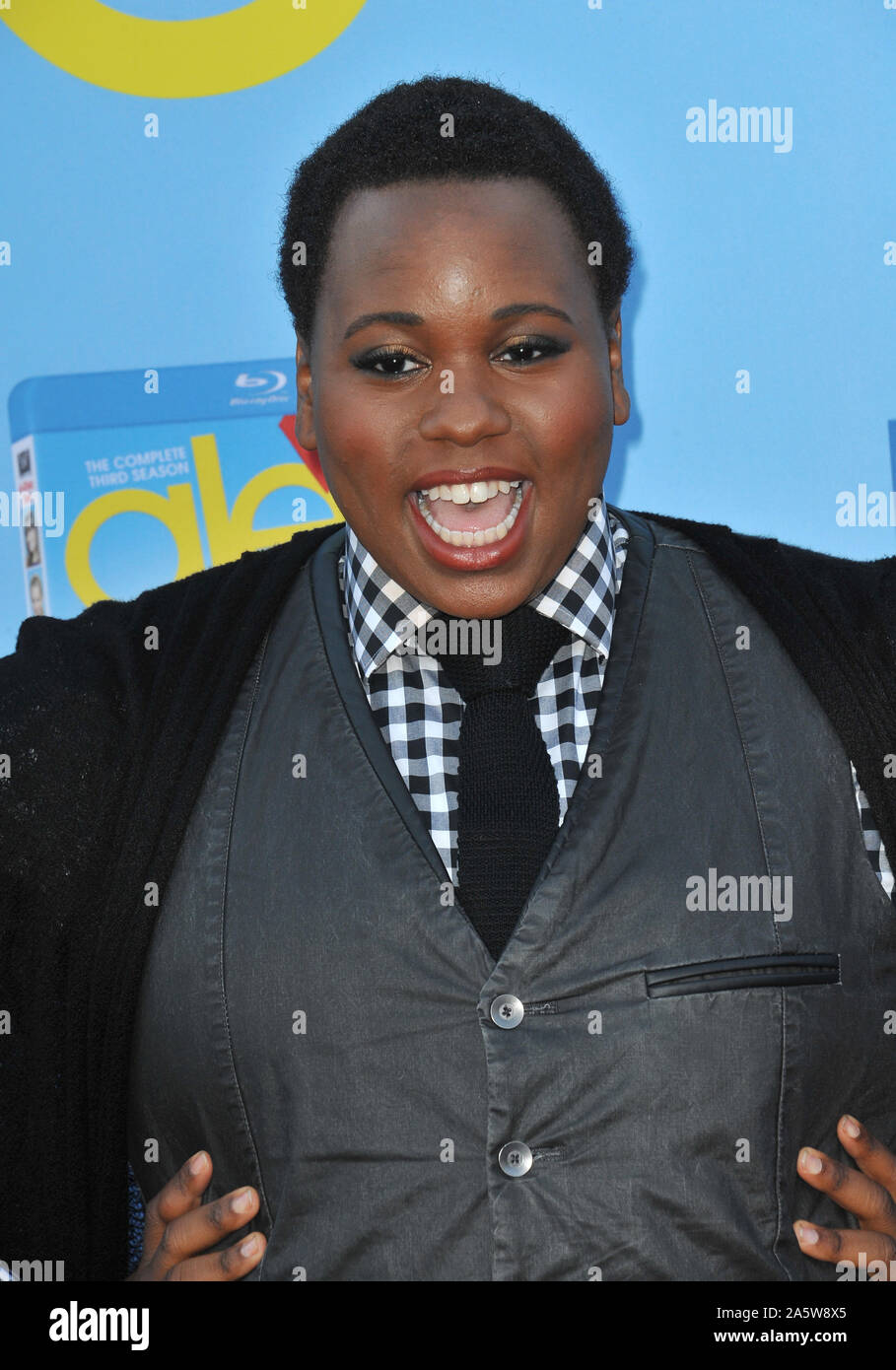 LOS ANGELES, CA. September 12, 2012: Alex Newell at the season four ...