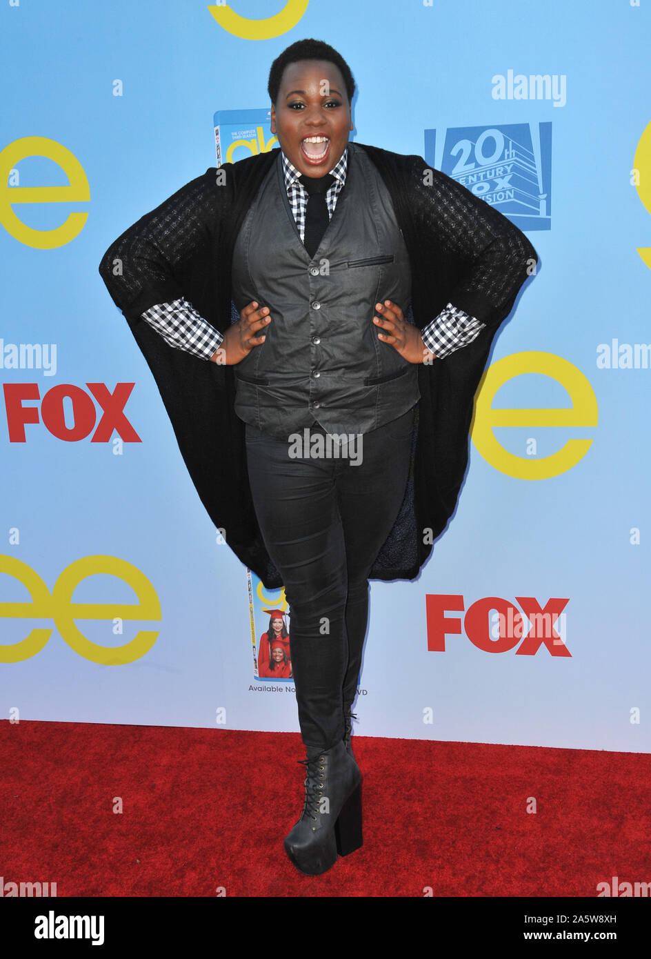 LOS ANGELES, CA. September 12, 2012: Alex Newell at the season four ...