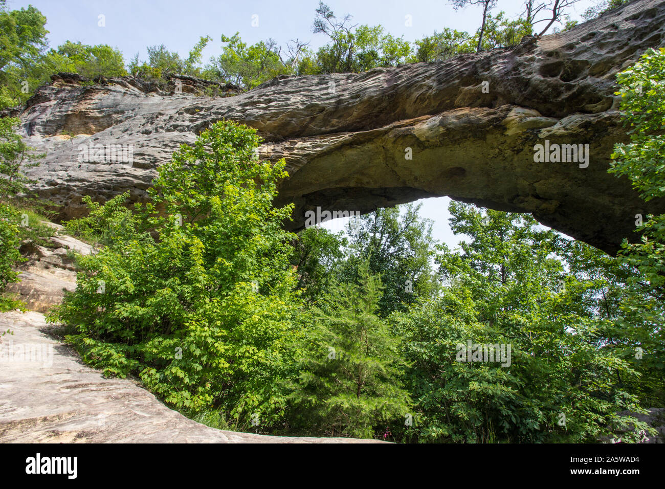 Natural Arch Scenic Area, Kentucky Stock Photo - Alamy