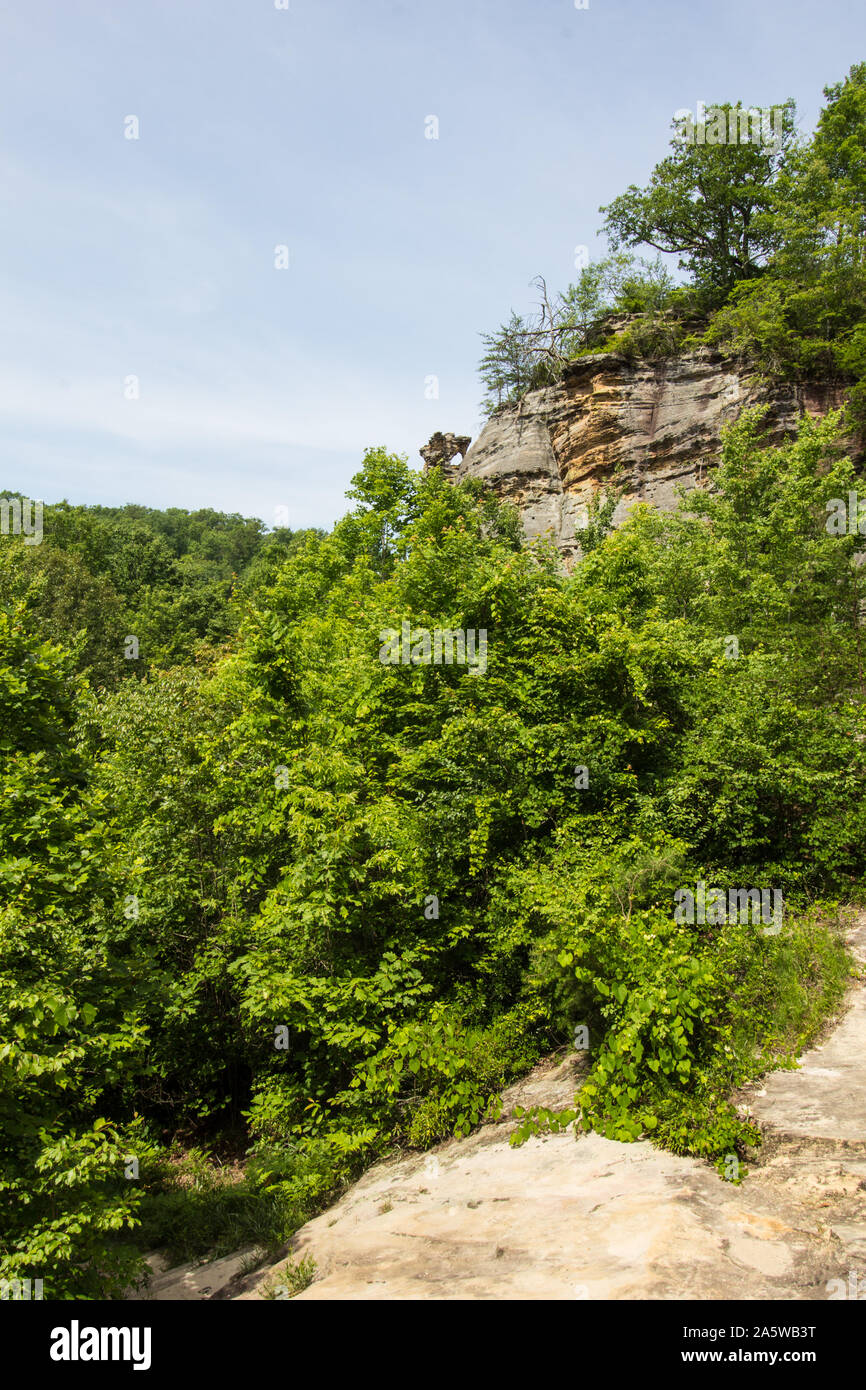 Natural Arch Scenic Area, Kentucky Stock Photo - Alamy