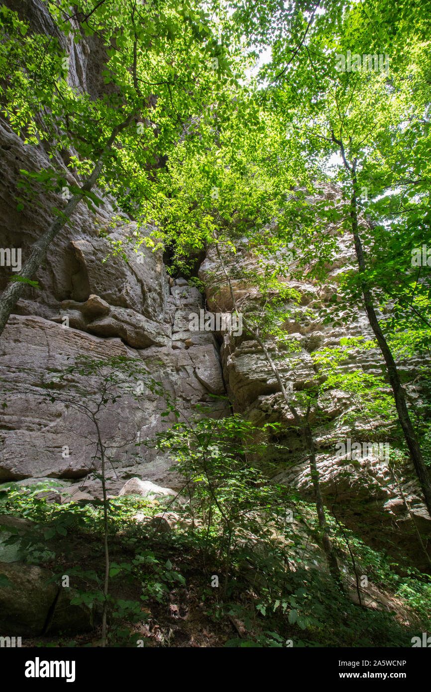 Natural Arch Scenic Area, Kentucky Stock Photo - Alamy