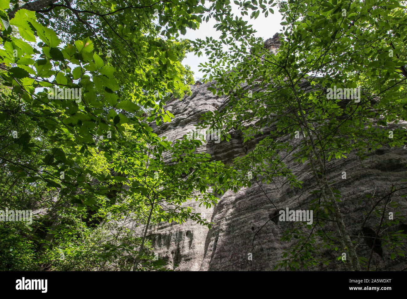 Natural Arch Scenic Area, Kentucky Stock Photo - Alamy