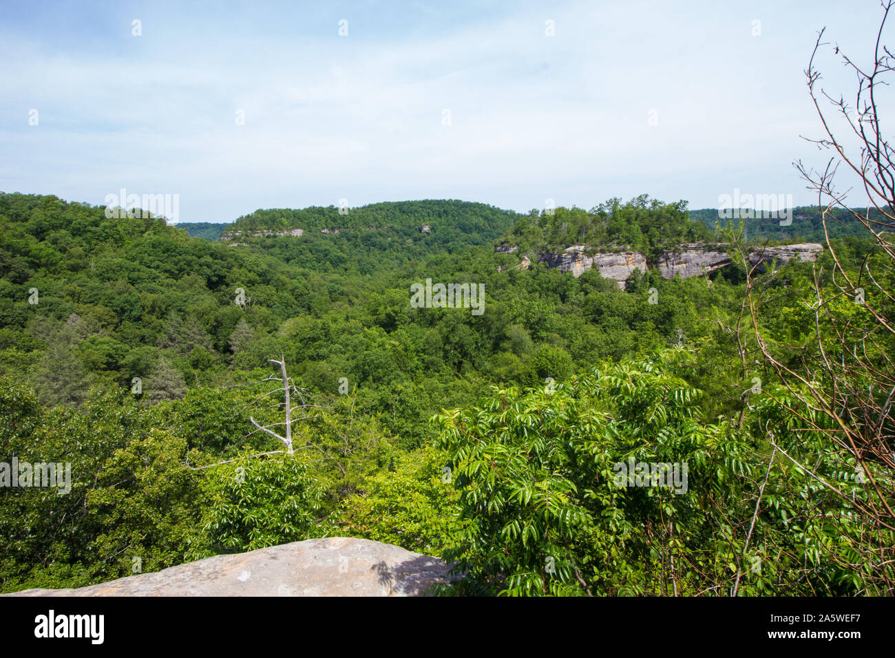 Natural Arch Scenic Area, Kentucky Stock Photo - Alamy